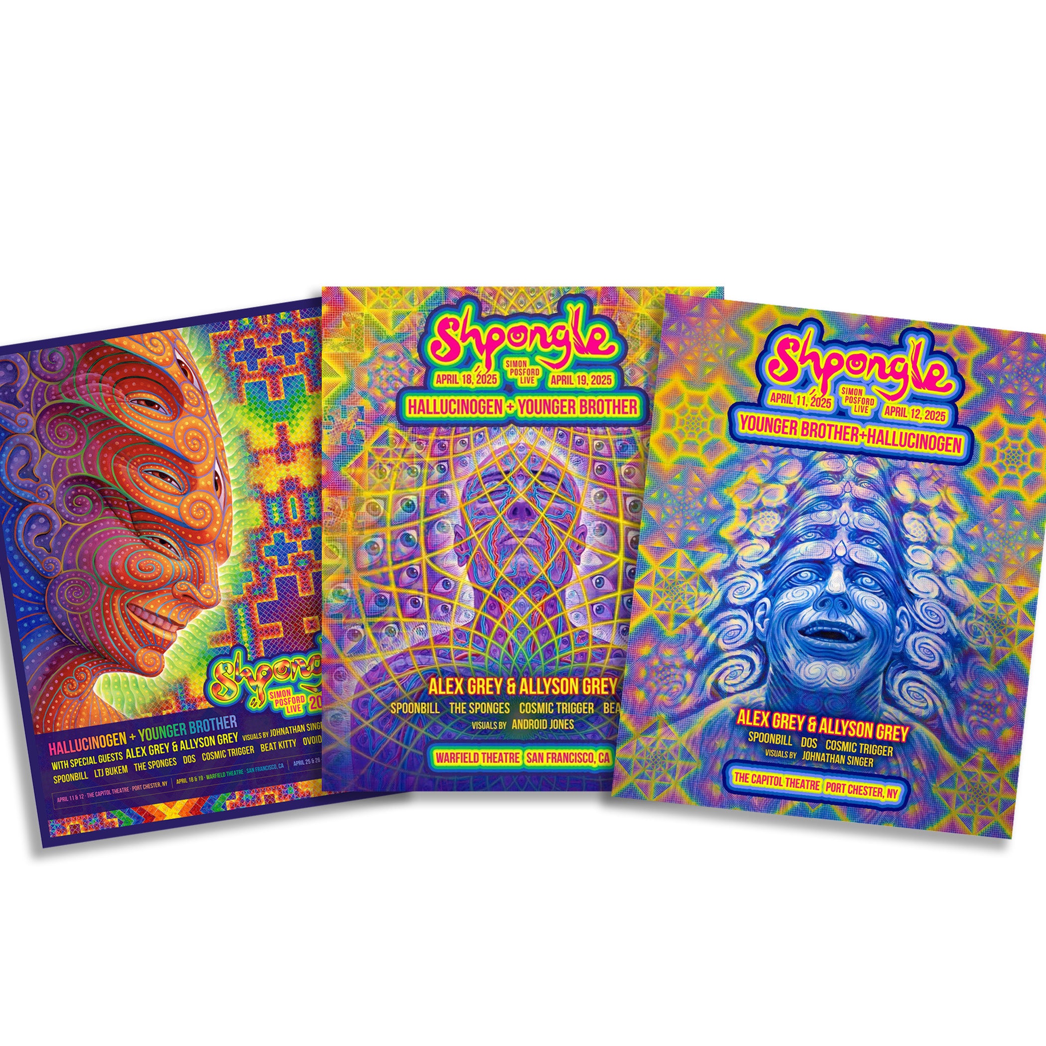 Allyson Grey & Alex Grey Foil Poster Bundle – Shpongle